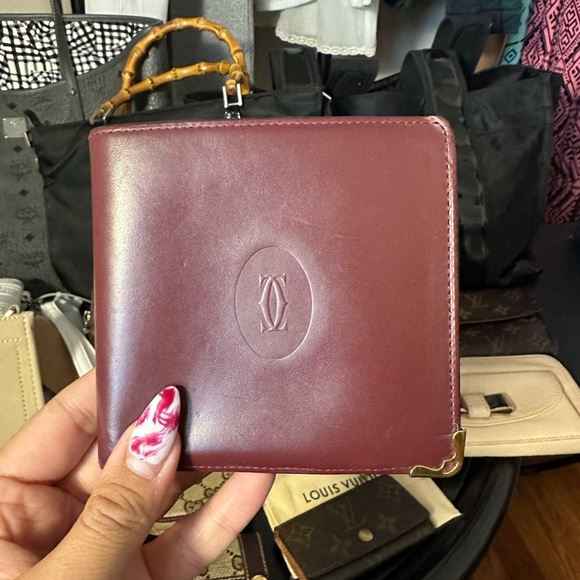 Bags | Cartier Compact Wallet | Poshmark